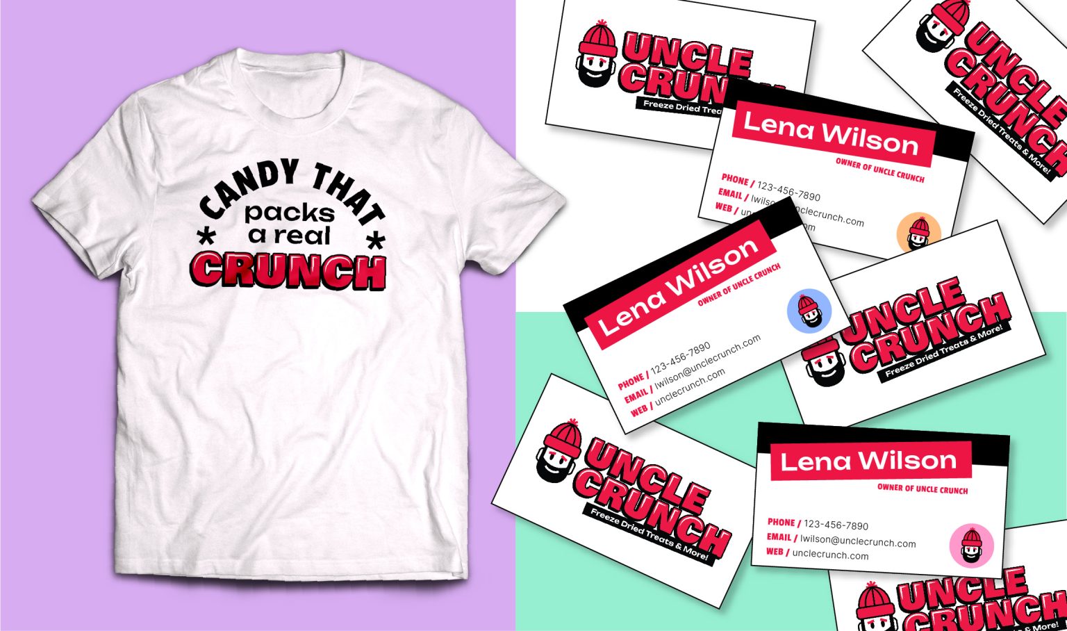 Uncle Crunch - Creative Chameleon Studio